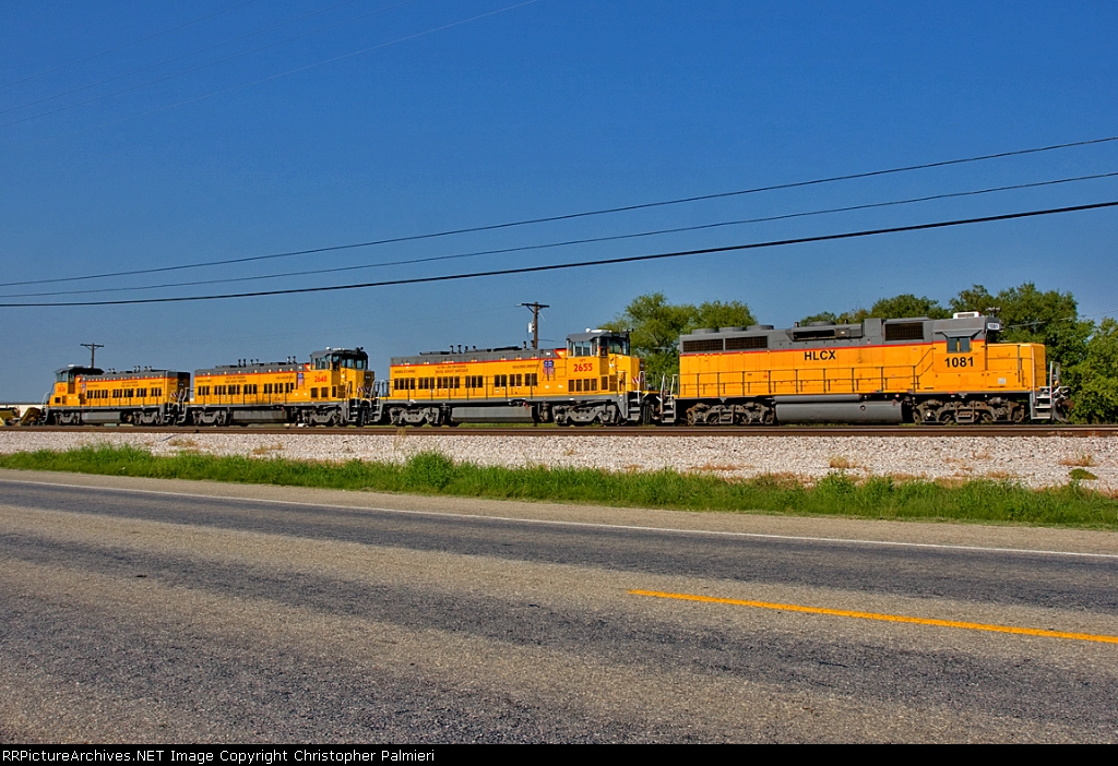 HLCX 1081, UPY 2655, UPY 2648, and UPY 2634